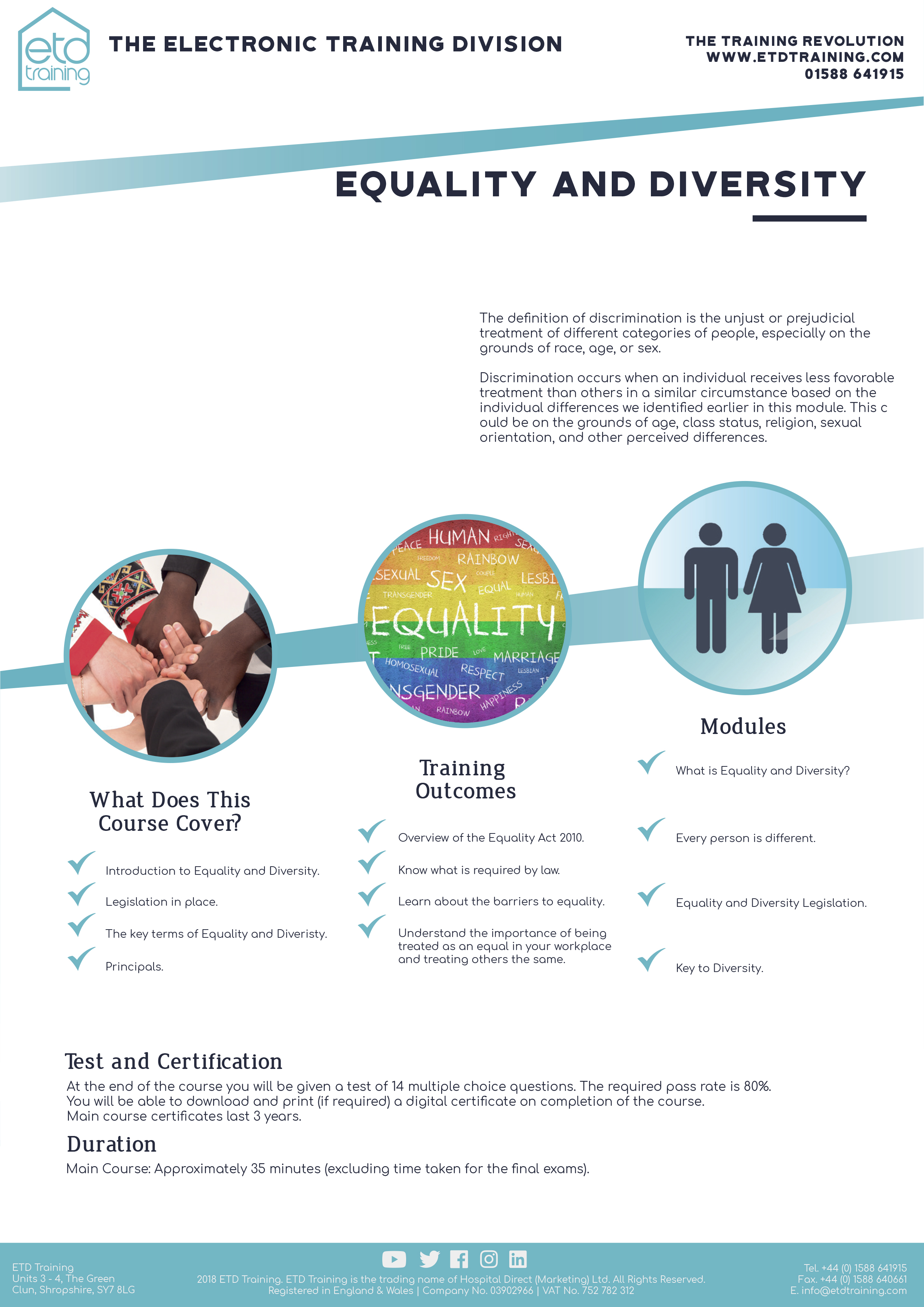 ETD Courses | ETD Training